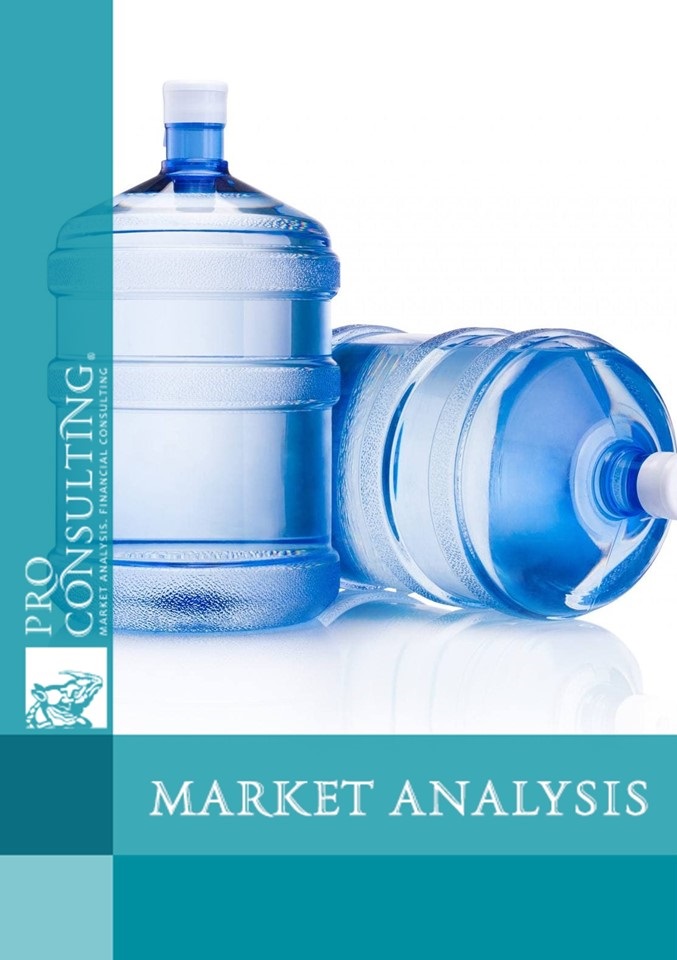 Bottled water market overview in Kiev