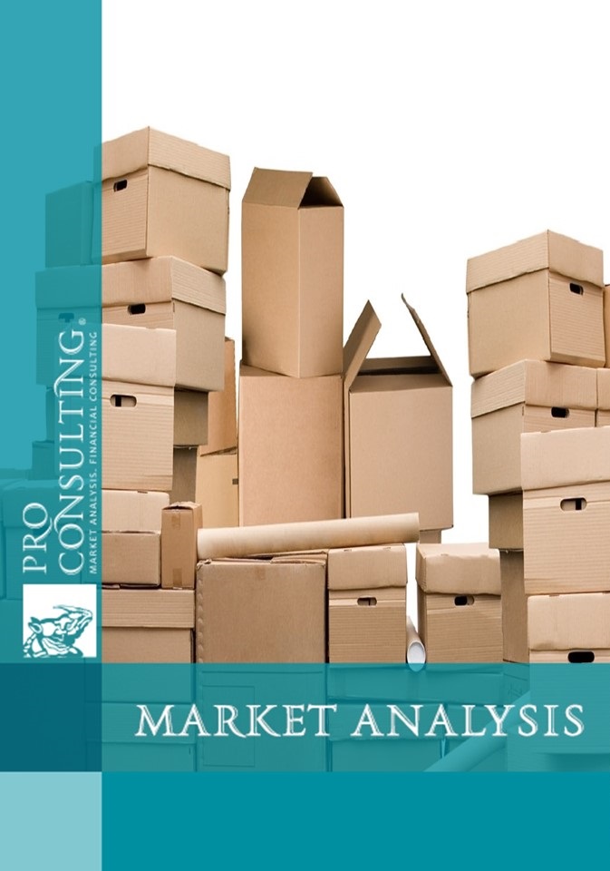 Production development forecast for corrugated packaging market in the ...